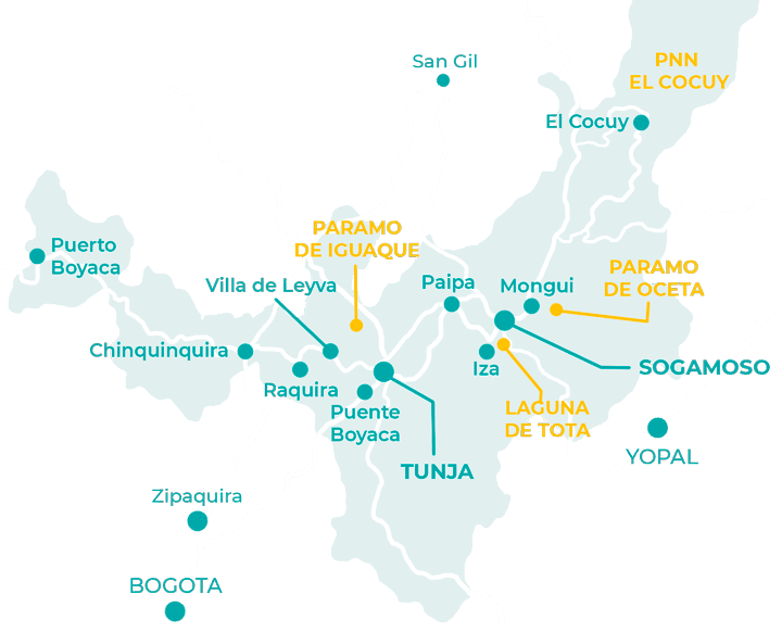 Viajar a Boyacá, toda la información práctica » Blog de viaje por Colombia